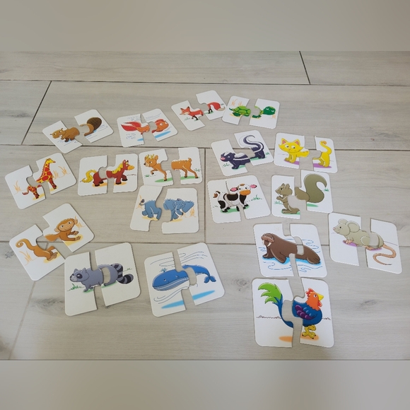The Learning Journey | Toys | 2 Puzzles Animal Puzzle Toys Puzzle ...